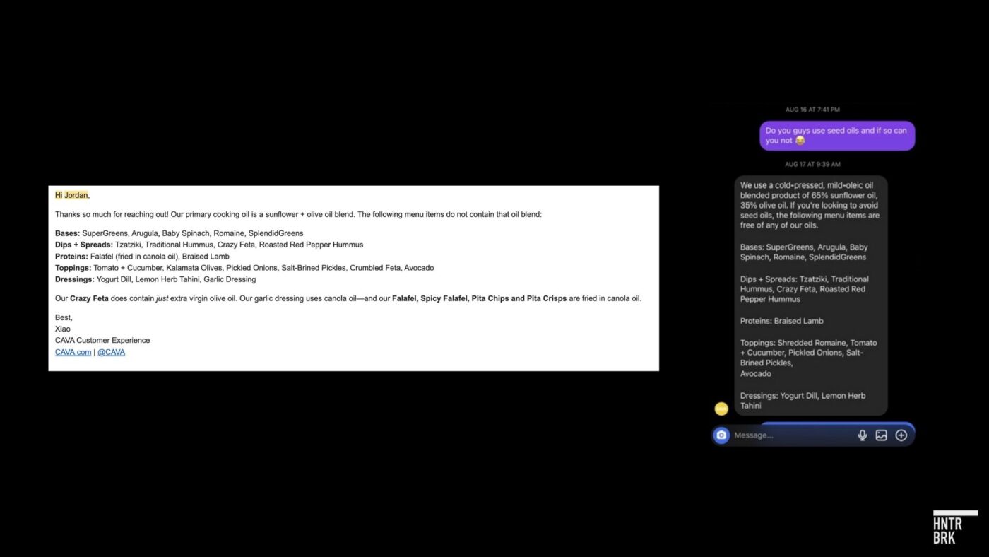 CAVA: FILTH FLIES, “C” SANITATION GRADES, FDA LISTERIA SWABS, SNEAKY ...